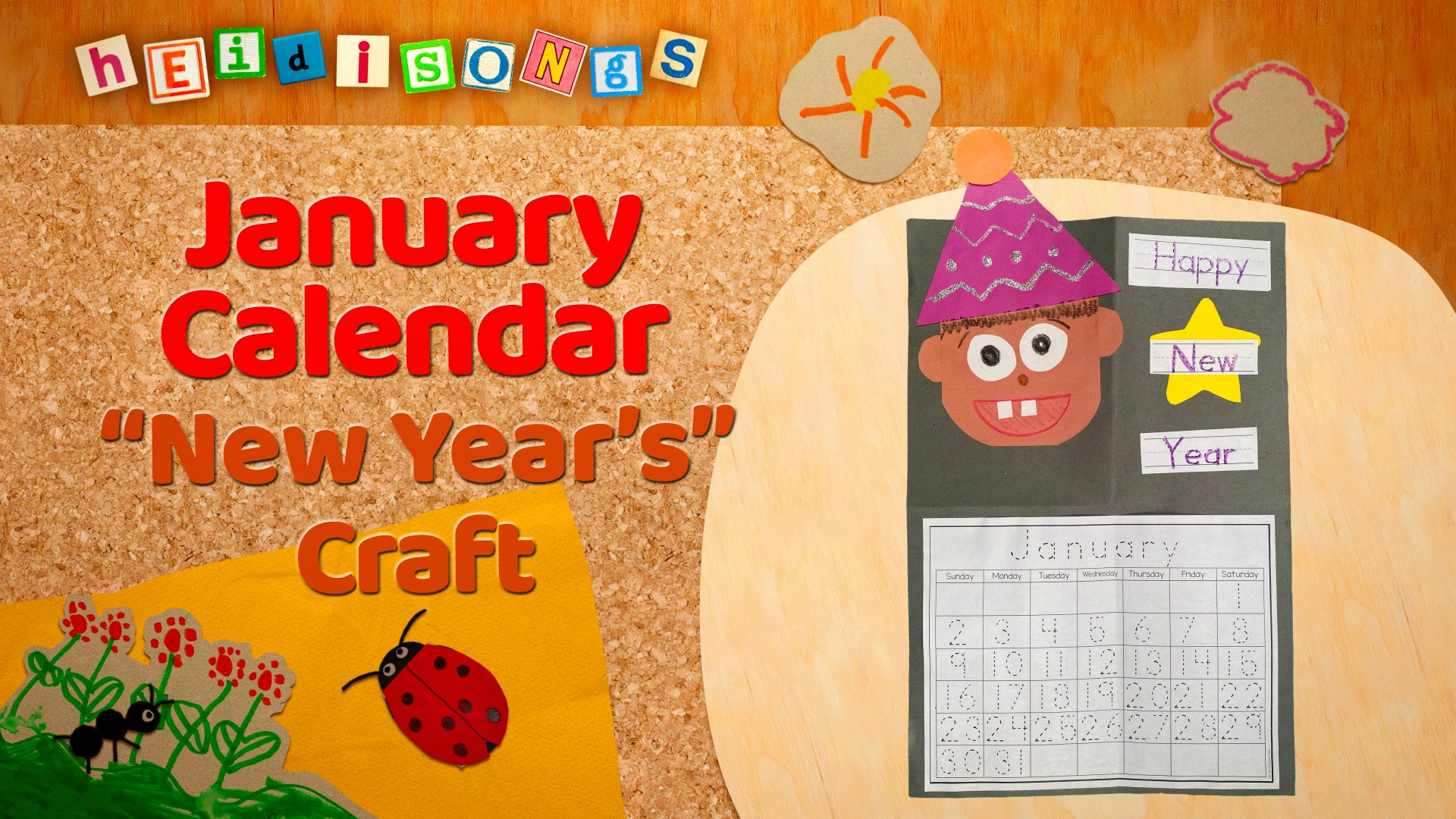 HeidiSongs | Calendar Projects - Crafts with Miss Kim
