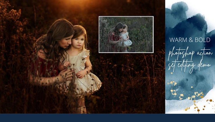 Finding North Educational Resources for Photographers | Warm & Bold Actions Editing Tutorial