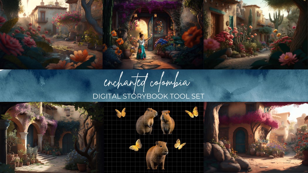 Enchanted Colombia Digital Storybook Tool Set