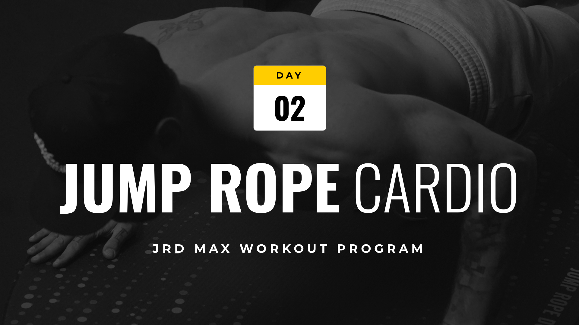 JRD Max Total Body Jump Rope Workout Program | Jump Rope Dudes