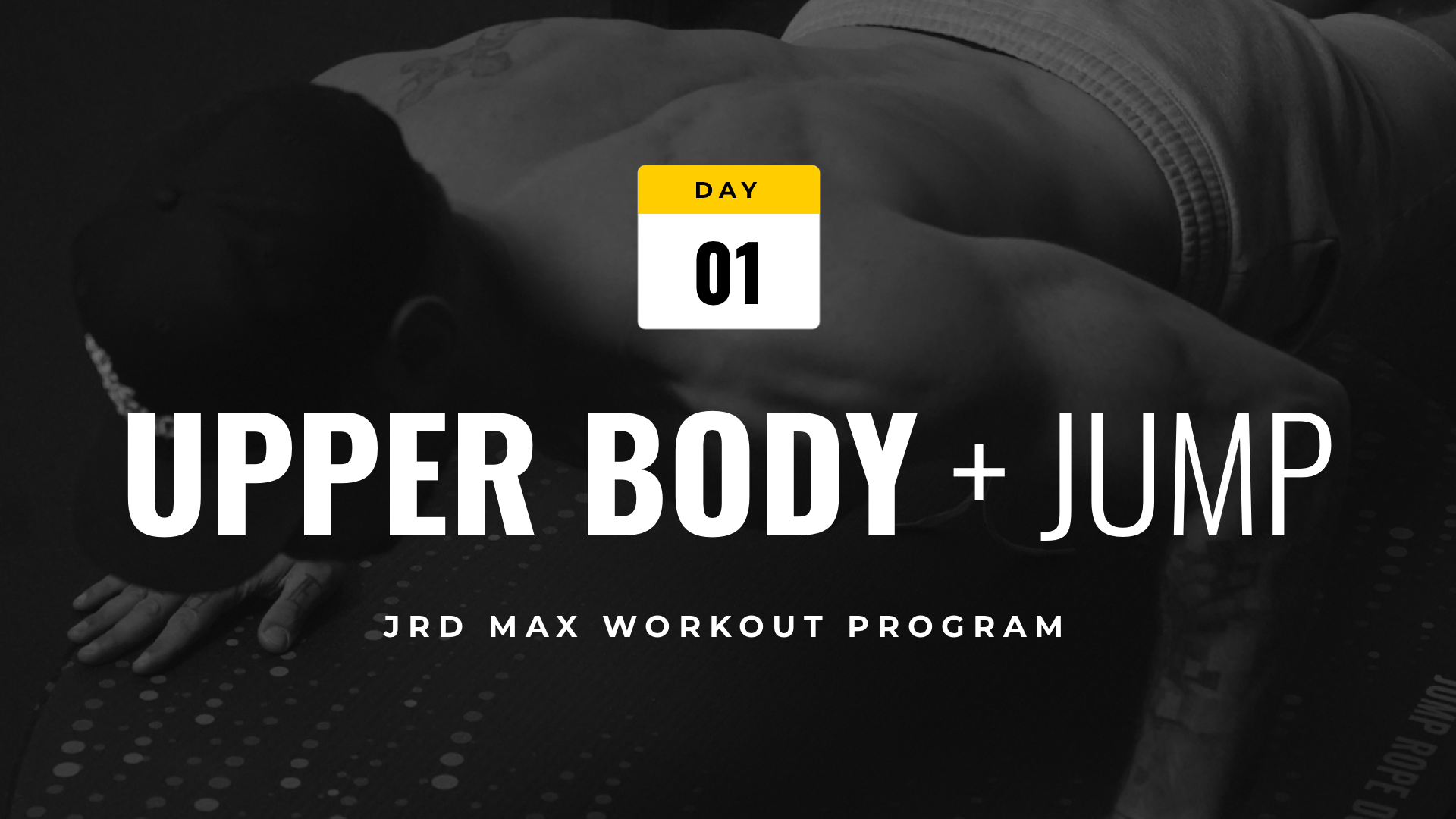 JRD Max Total Body Jump Rope Workout Program | Jump Rope Dudes