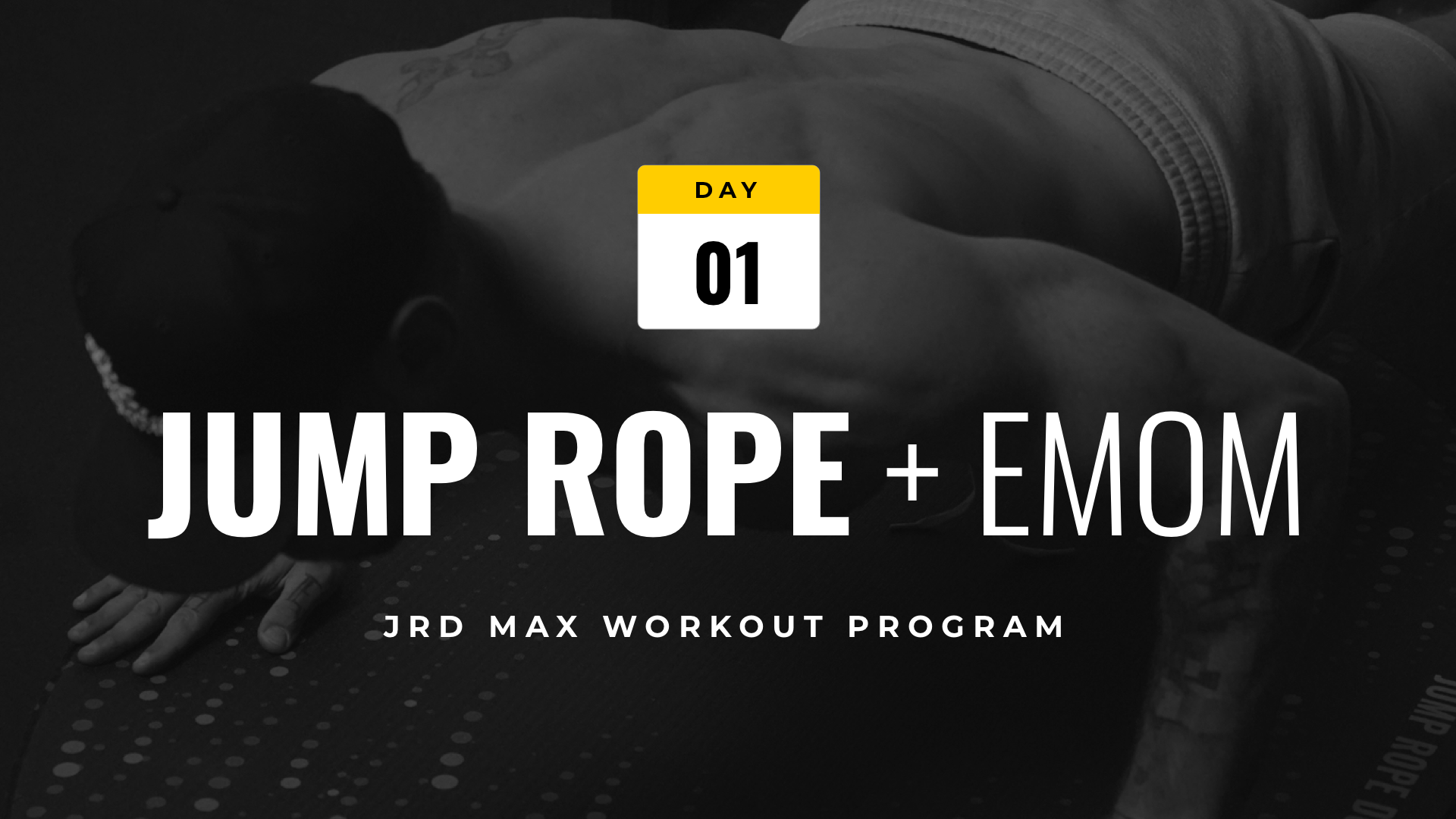 JRD Max Total Body Jump Rope Workout Program | Jump Rope Dudes