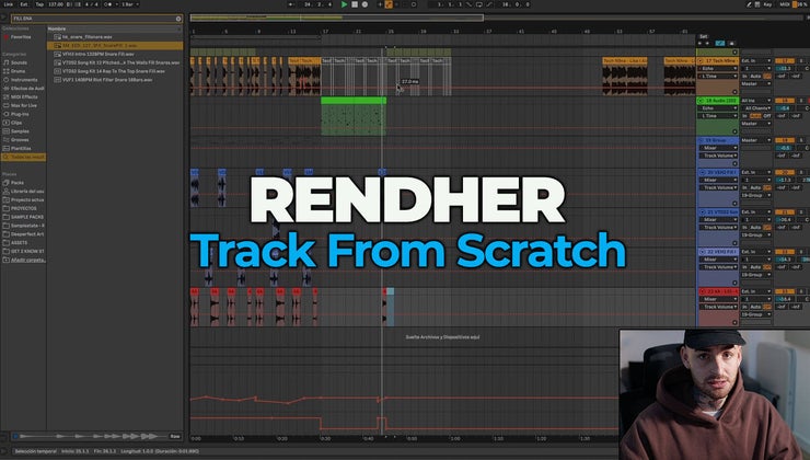 FaderPro | Rendher Track from Scratch