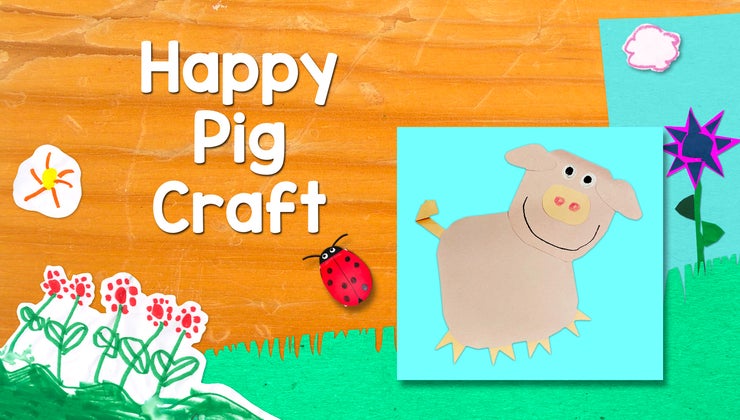 HeidiSongs | Pig Craft - Crafts With Miss Kim