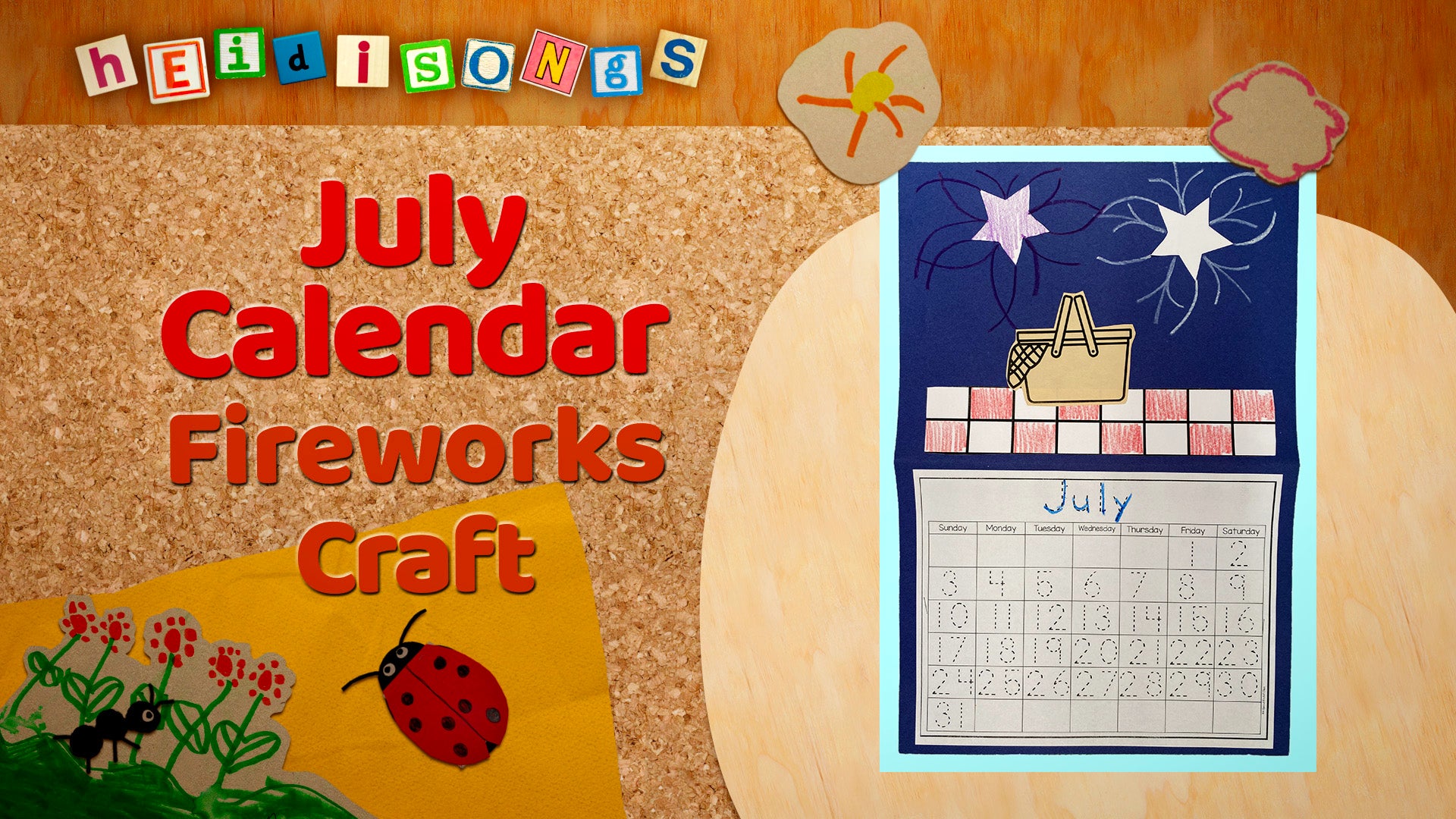 HeidiSongs | Calendar Projects - Crafts with Miss Kim