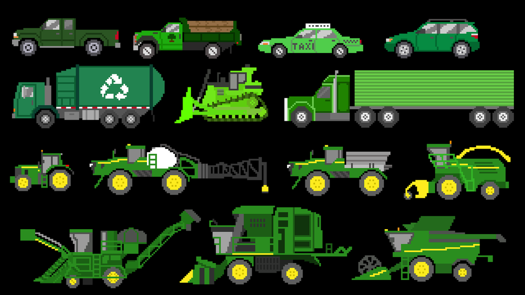 Green Vehicles Exclusive | The Kids' Picture Show