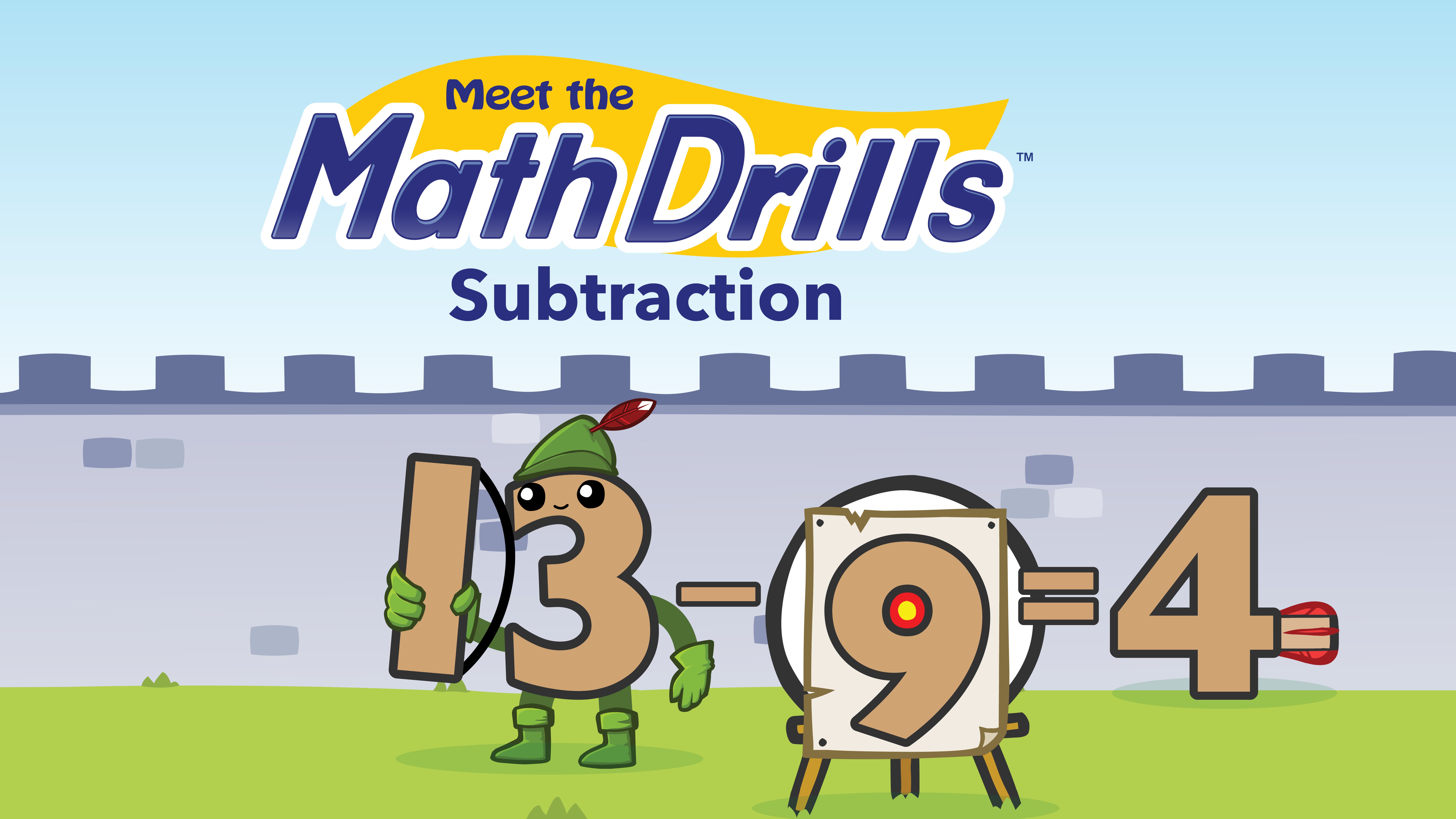 Meet the Math Drills | Subtraction
