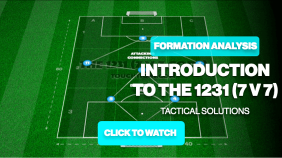 Playing the 1231 | 7 V 7 Formation Analysis