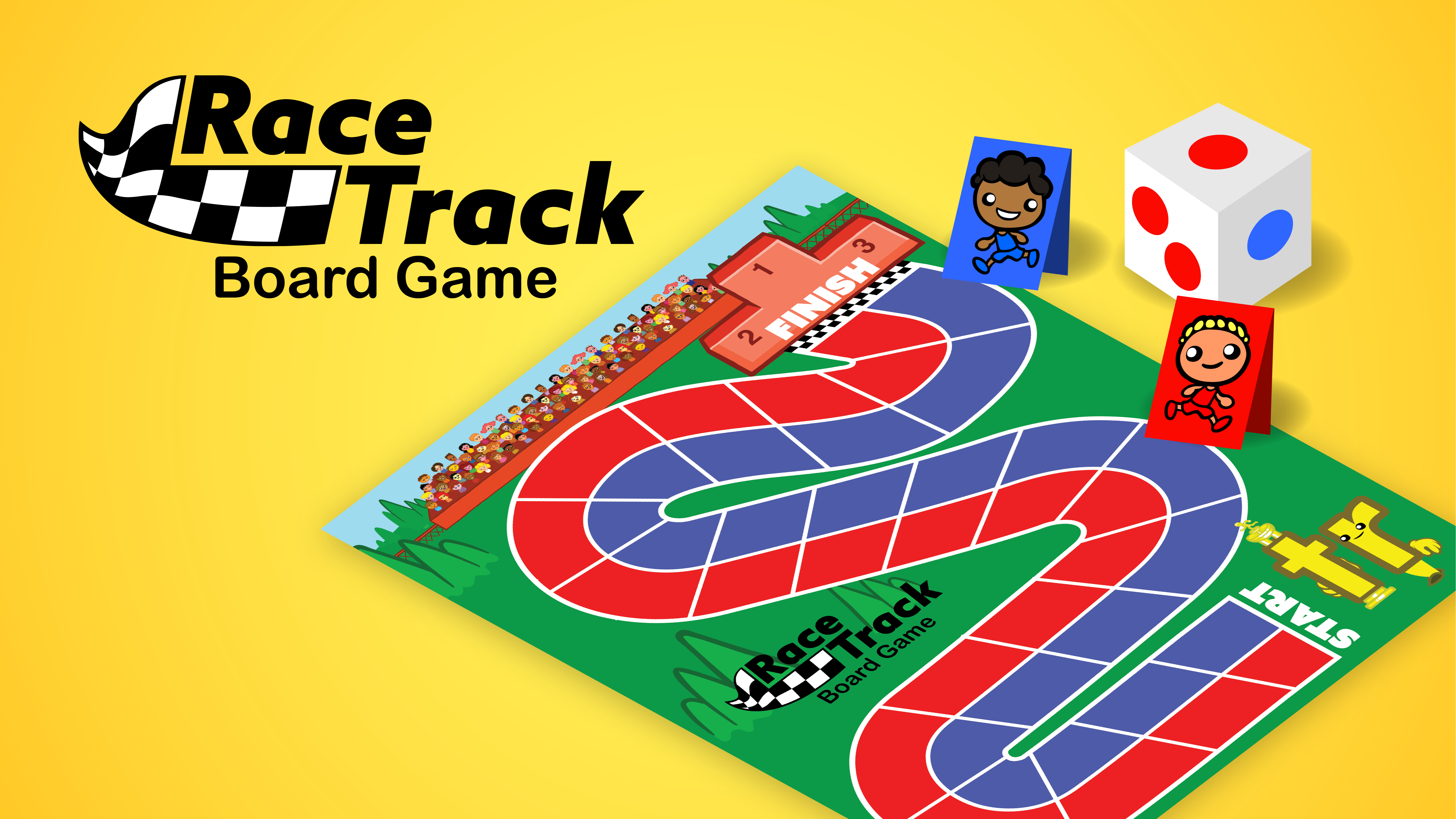 Kids Club | Board Game | Race Track