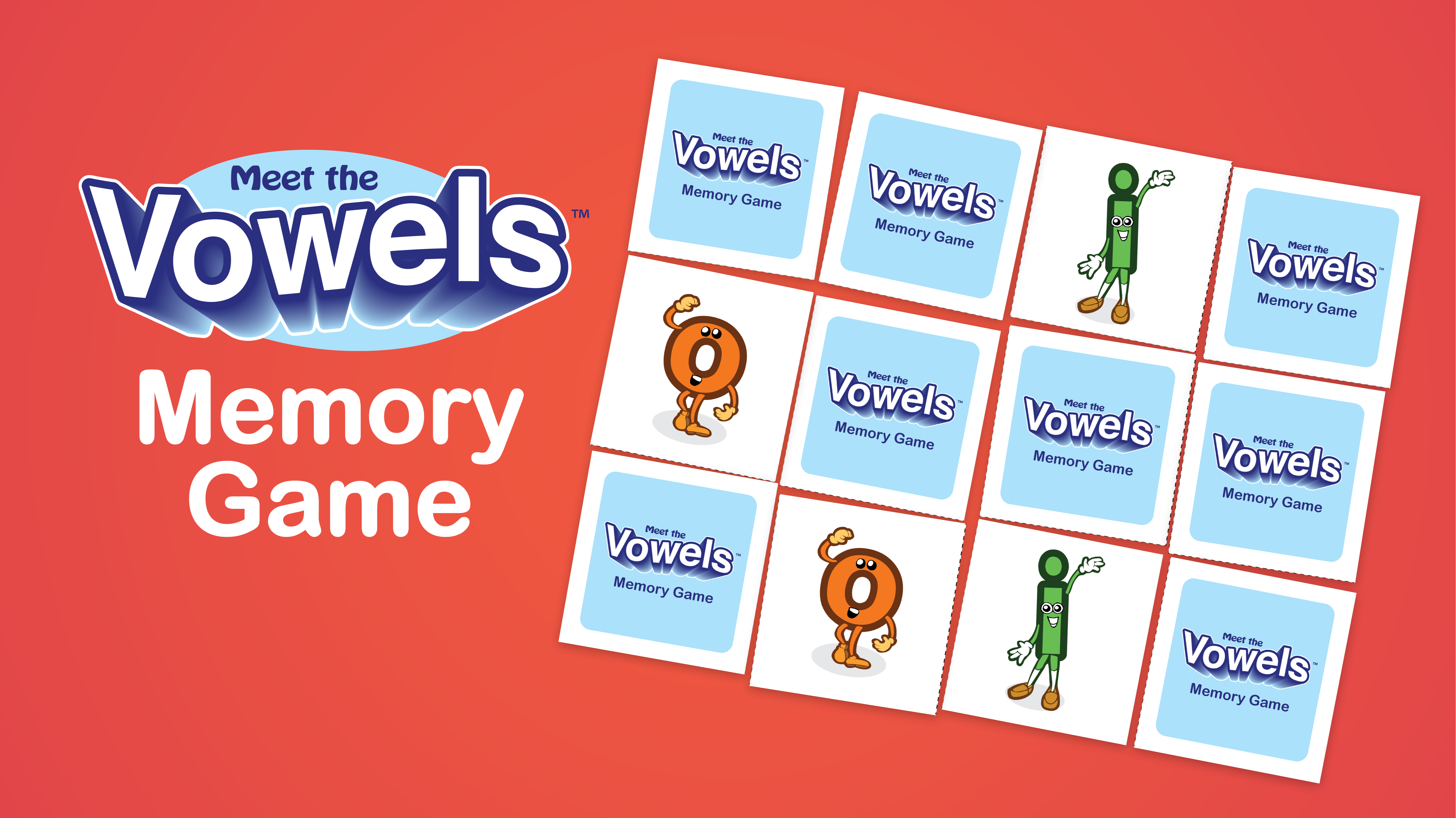 Kids Club Catalog Video Memory Games Vowels