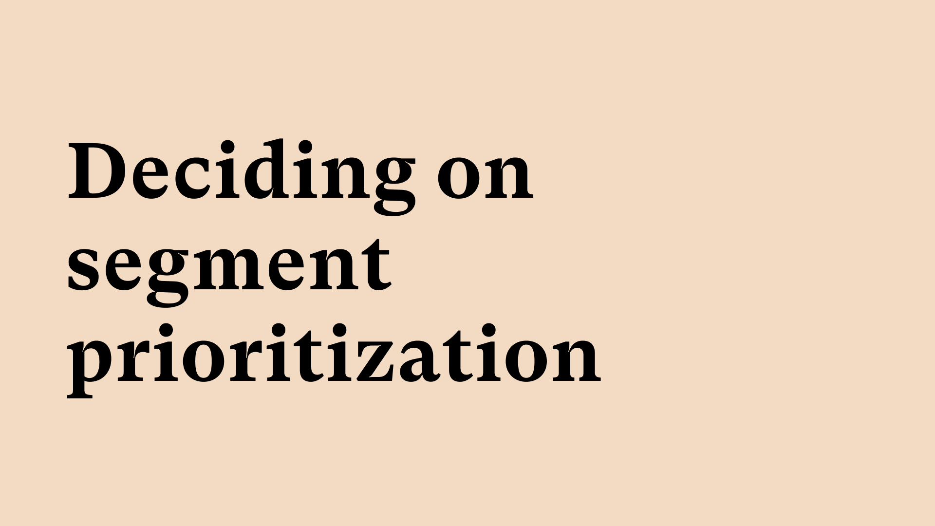 How to Write a Market Strategy