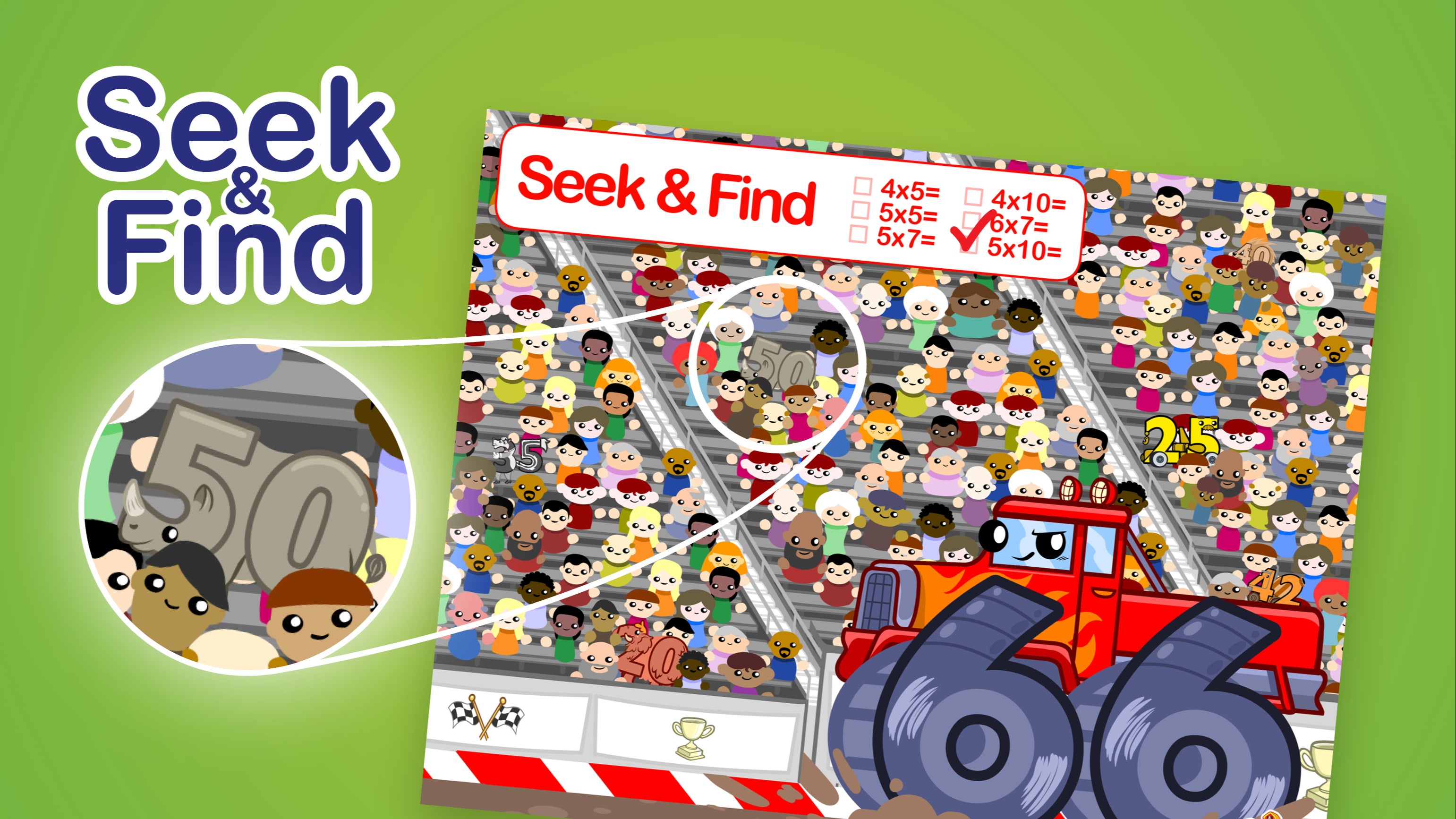 Kids Club | Seek&Find | 6x11=66
