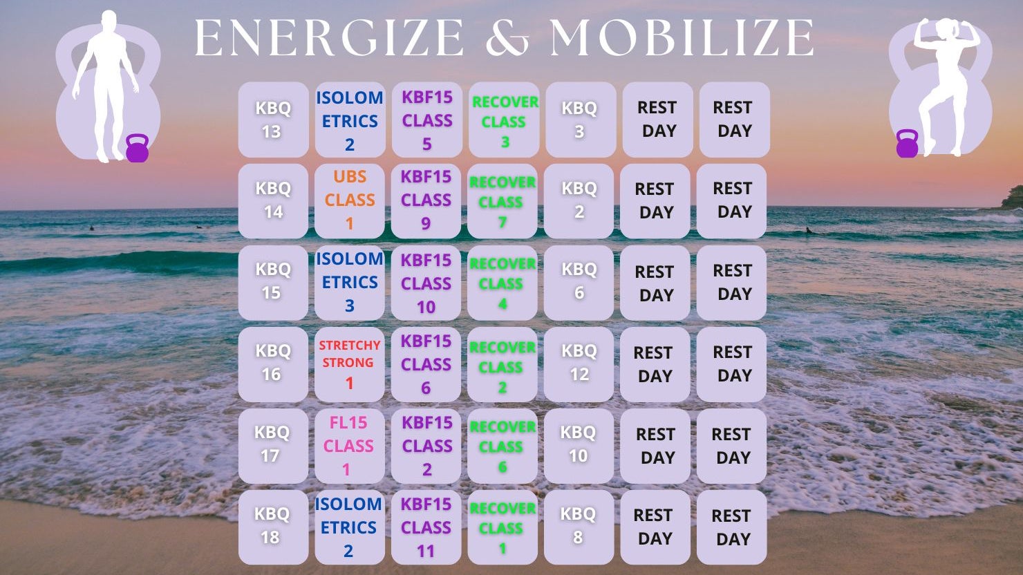 Energize & Mobilize, 6 Week Program (Video Collection)