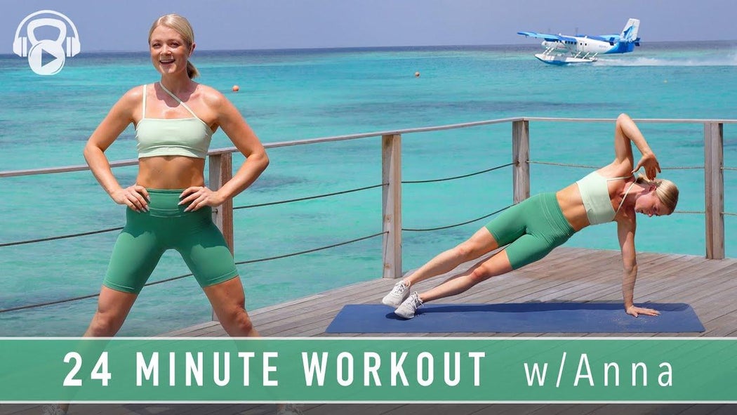 24 Minute Tabata Workout W Warm Up Full Body, No Equipment (W Anna ...