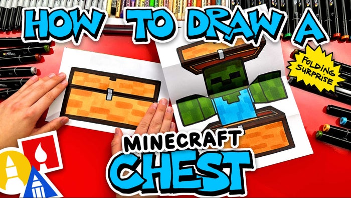 Minecraft Chest Papercraft