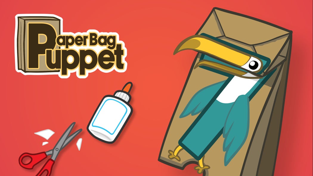 Kids Club | Paper Bag Puppet "Z"