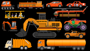 Vehicle Colors Playlist | The Kids' Picture Show