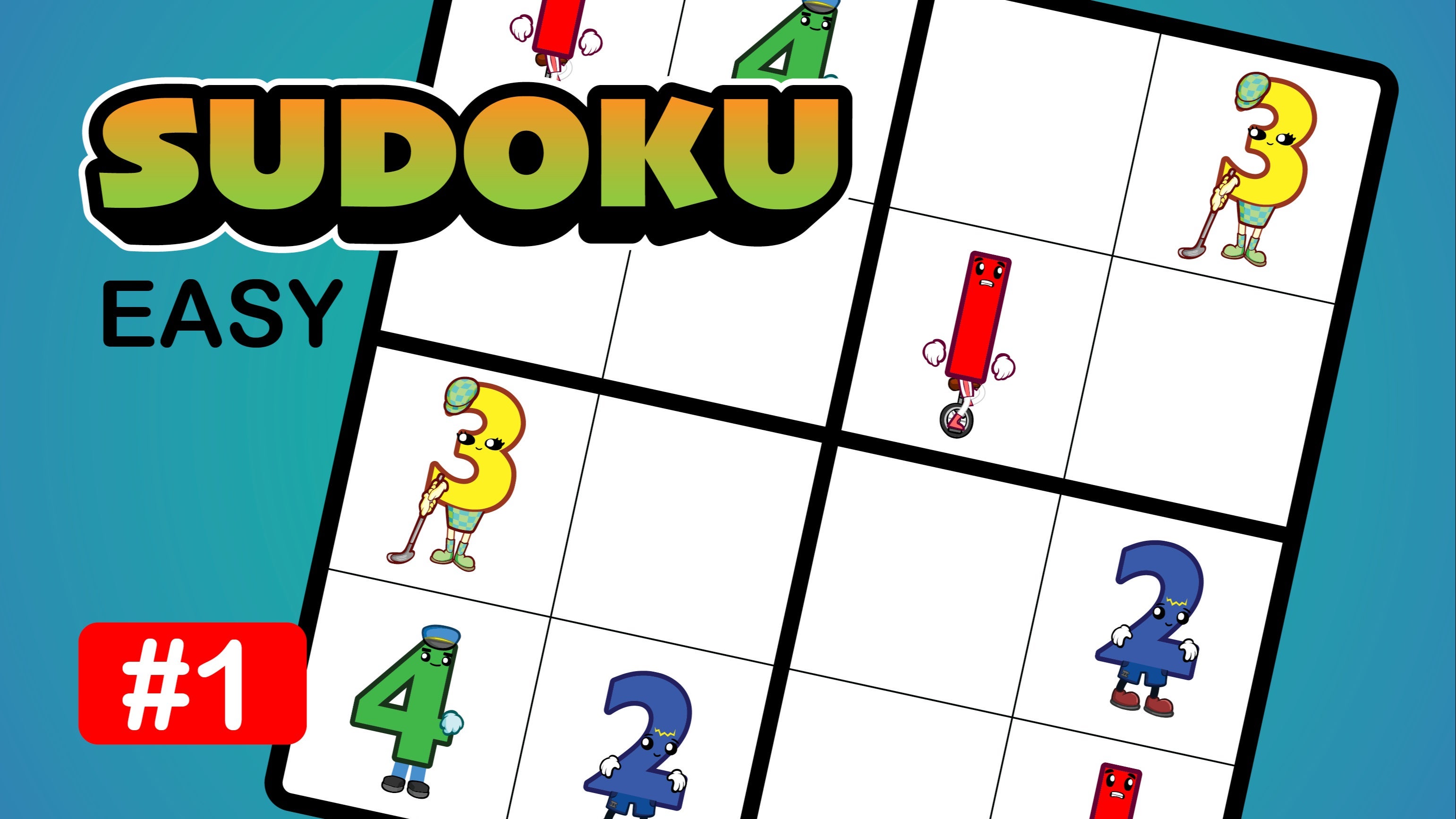 Kids Club | Sudoku Easy #1