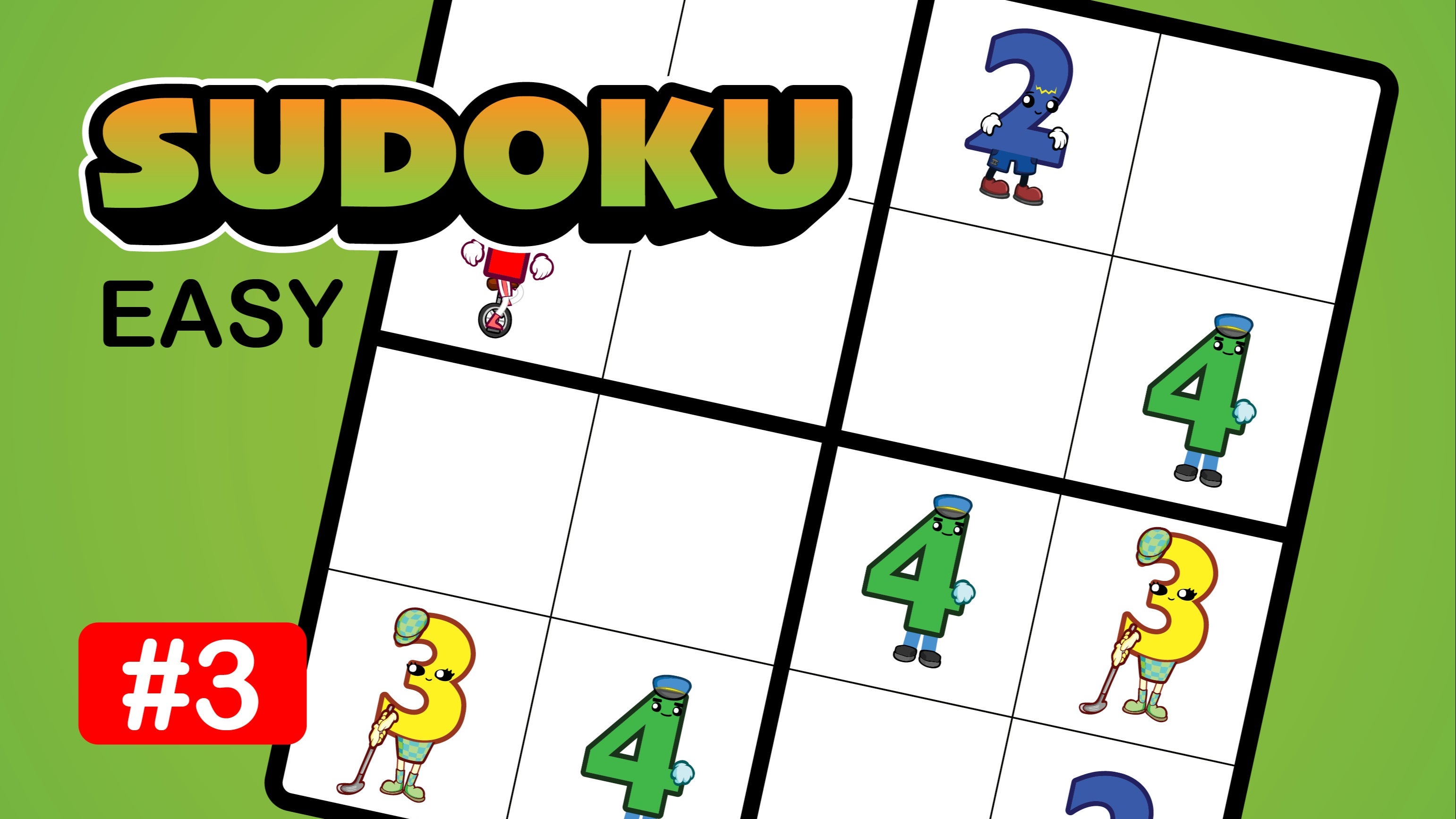 Kids Club | Sudoku Easy #3