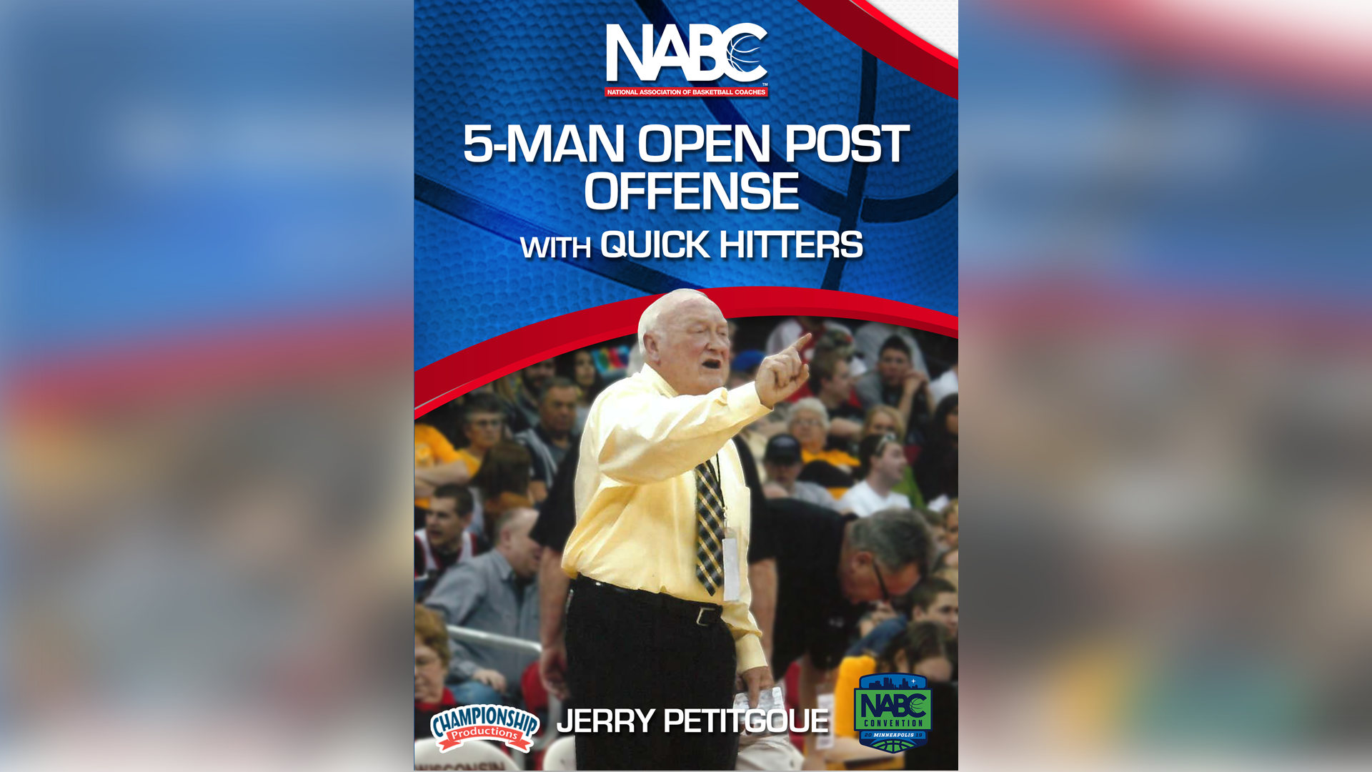 5-Man Open Post Offense with Quick Hitters