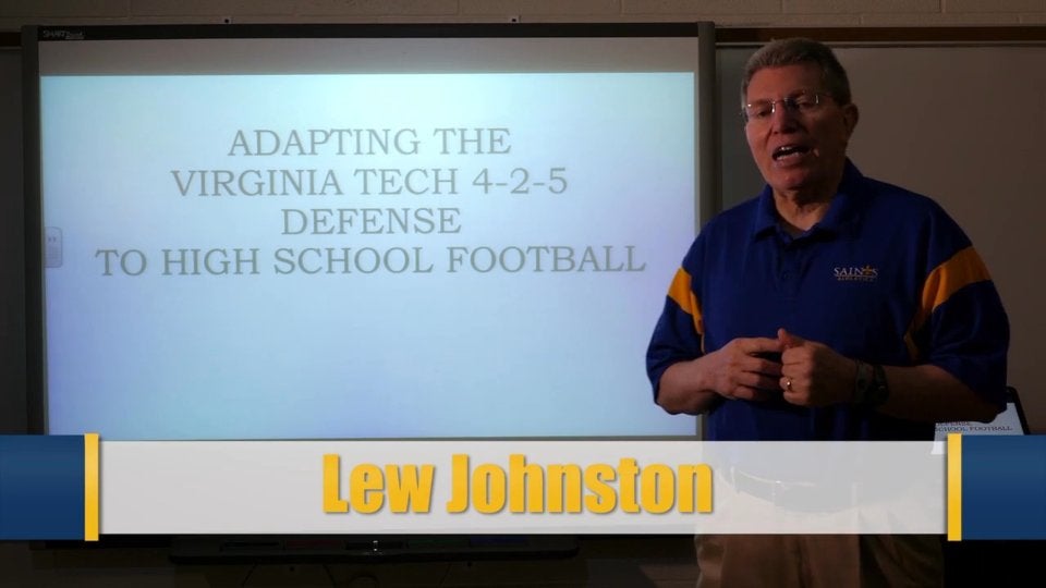 The Modified Virginia Tech 4-2-5 Defense for High School: Installation ...
