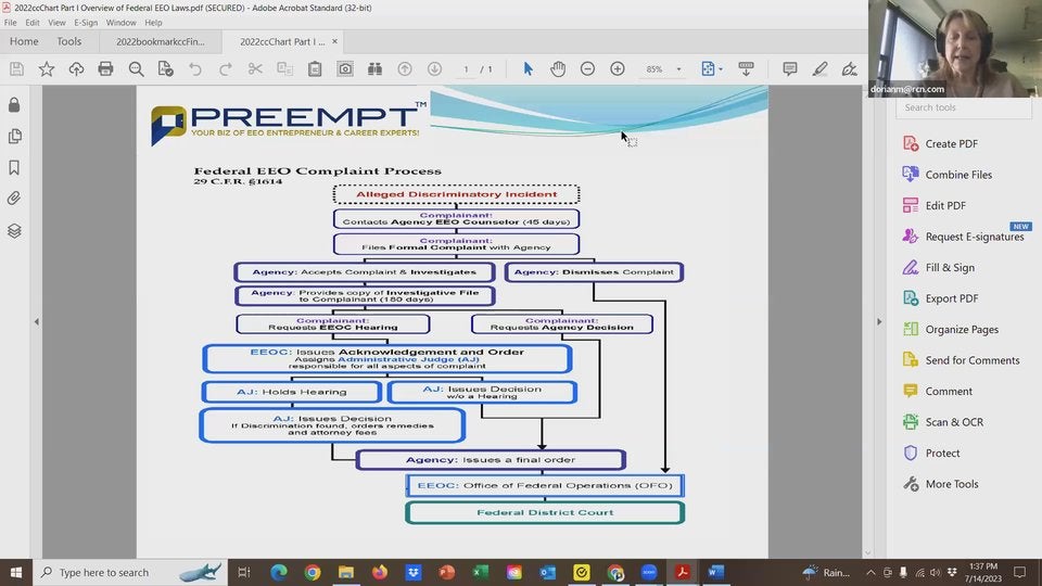 $695-32 hour Federal EEO Investigator Certification Training + Essentials Package | PREEMPT CORP