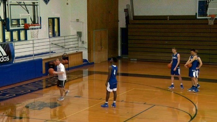 Coach Wootten's Basketball Camp: Footwork and Finishing Drills