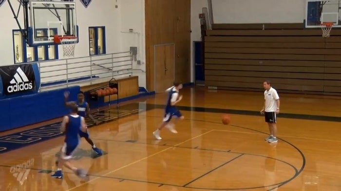 Coach Wootten's Basketball Camp: Footwork and Finishing Drills
