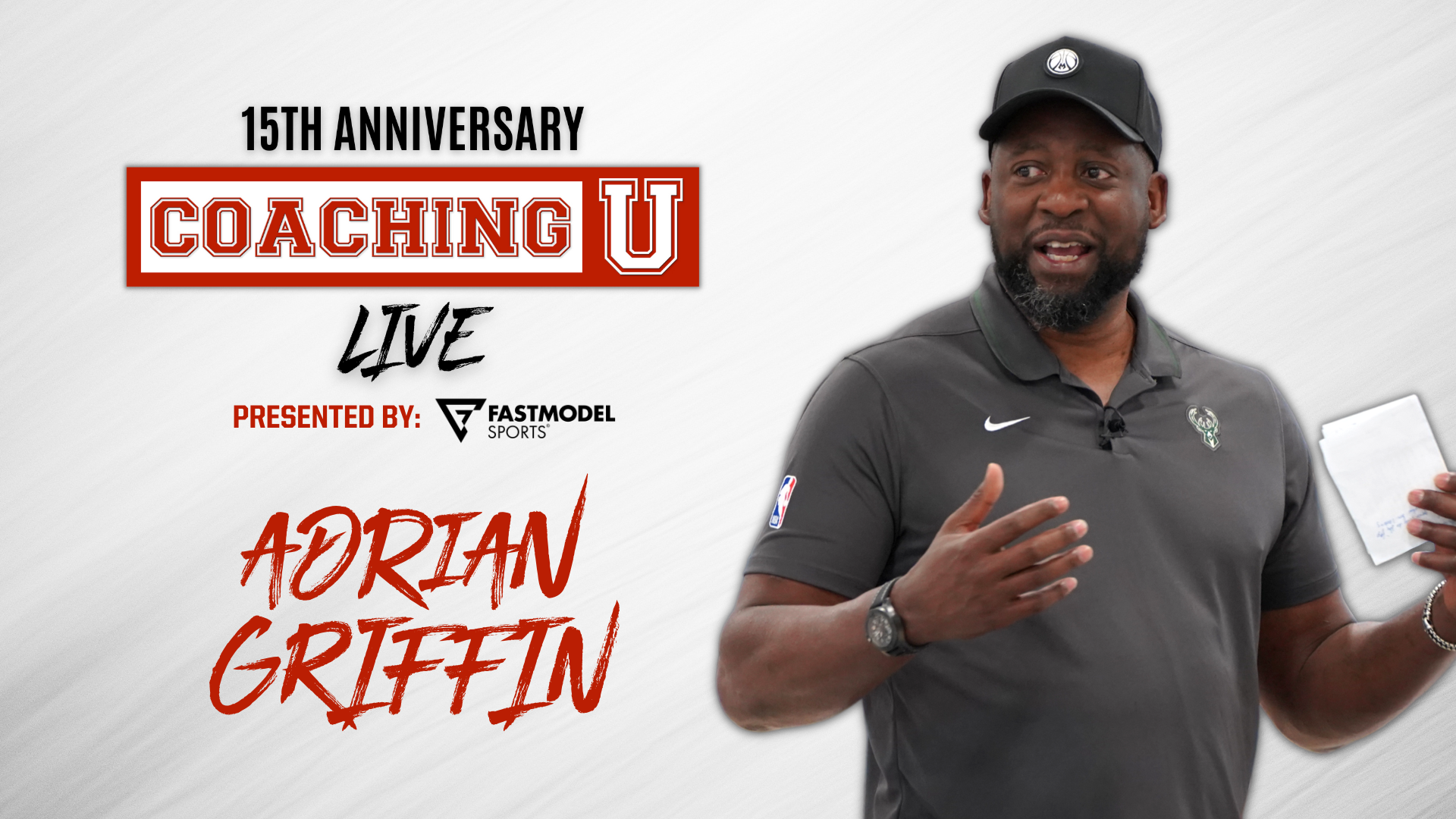 Adrian Griffin: What I Learned on my Journey to Becoming a Head Coach