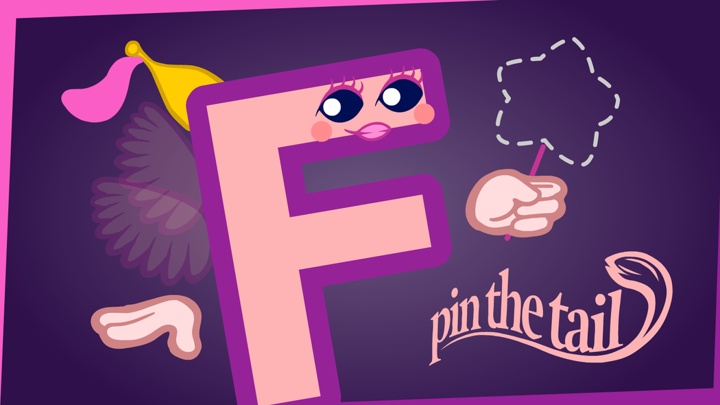 Kids Club | Pin The Tail "F"