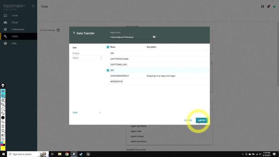 Xactimate Level 1 User Certification Prep