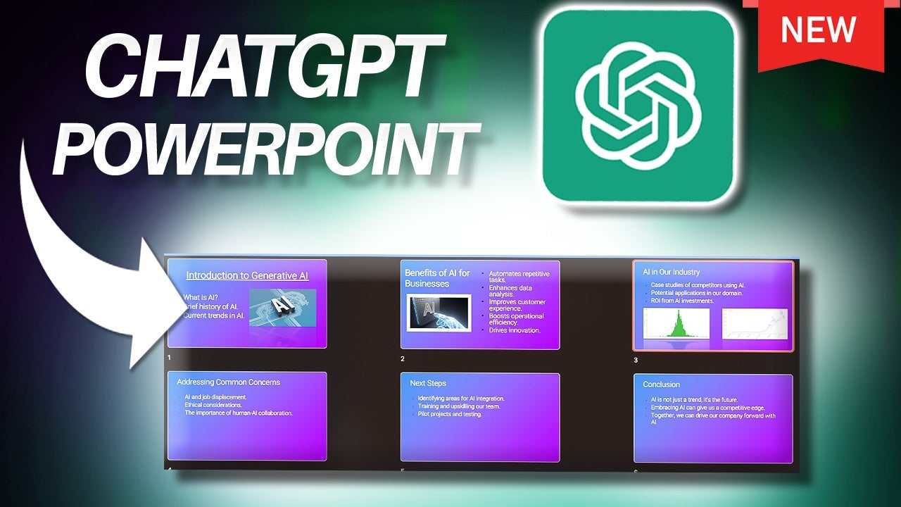 OpenAI ChatGPT PowerPoint Template And Google Slides Theme, 59% OFF