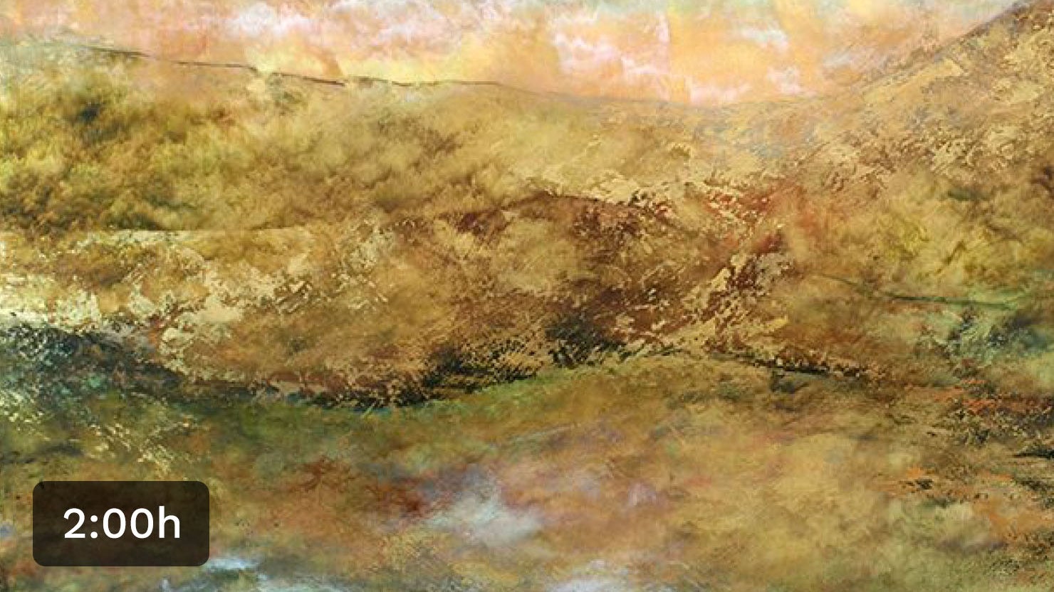 How to Gold Leaf and Acrylic Painting: Ideas Over Gold Leaf