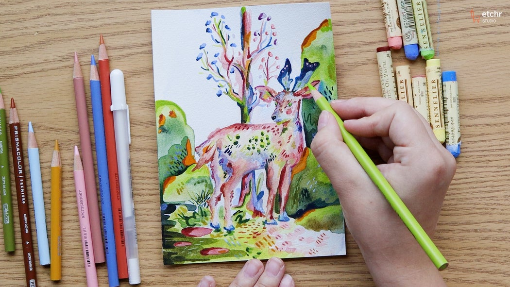 Creating Life Through Colour and Patterns