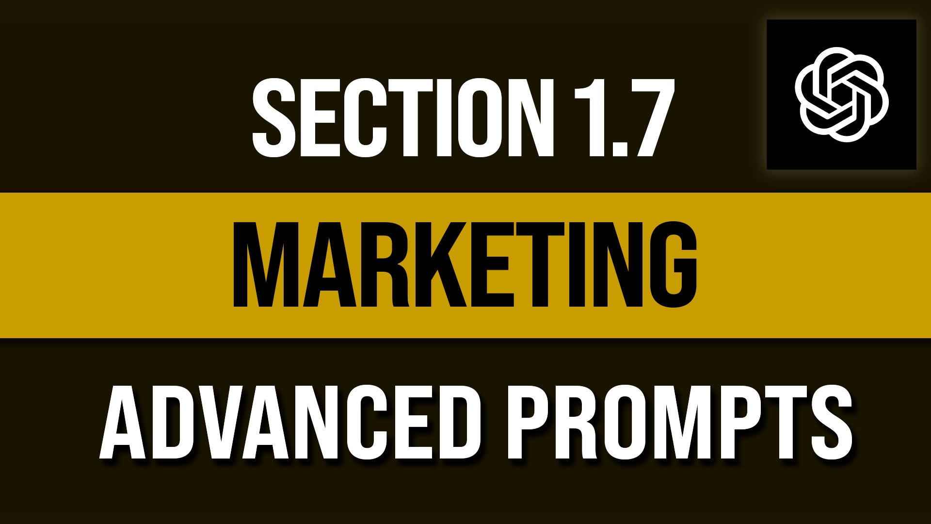 1.7 ChatGPT As Your Marketing Partner (Prompts for Marketing and ...