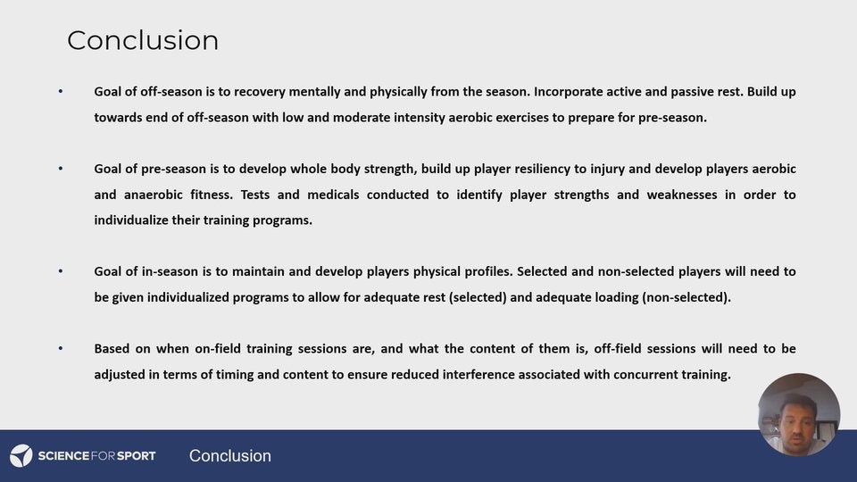 Periodization for Football