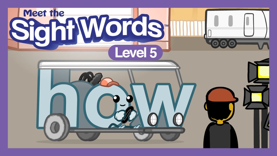Kids Club | Meet the Sight Words Level 5 "how"