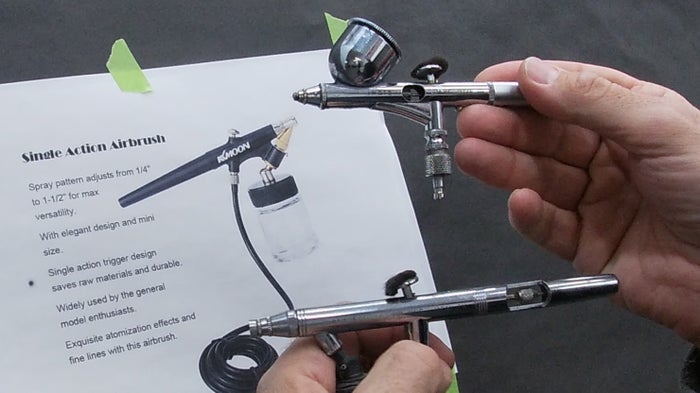 Types of airbrushes | Airbrush University