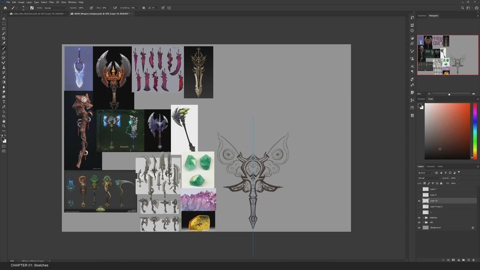 Creating Stylized Weapons and Props with Jenny Brozek