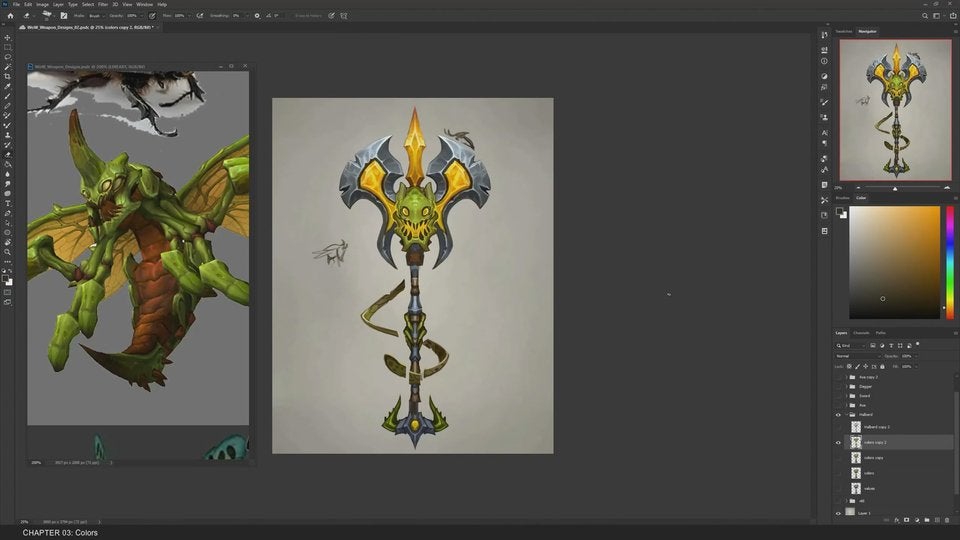 Creating Stylized Weapons and Props with Jenny Brozek