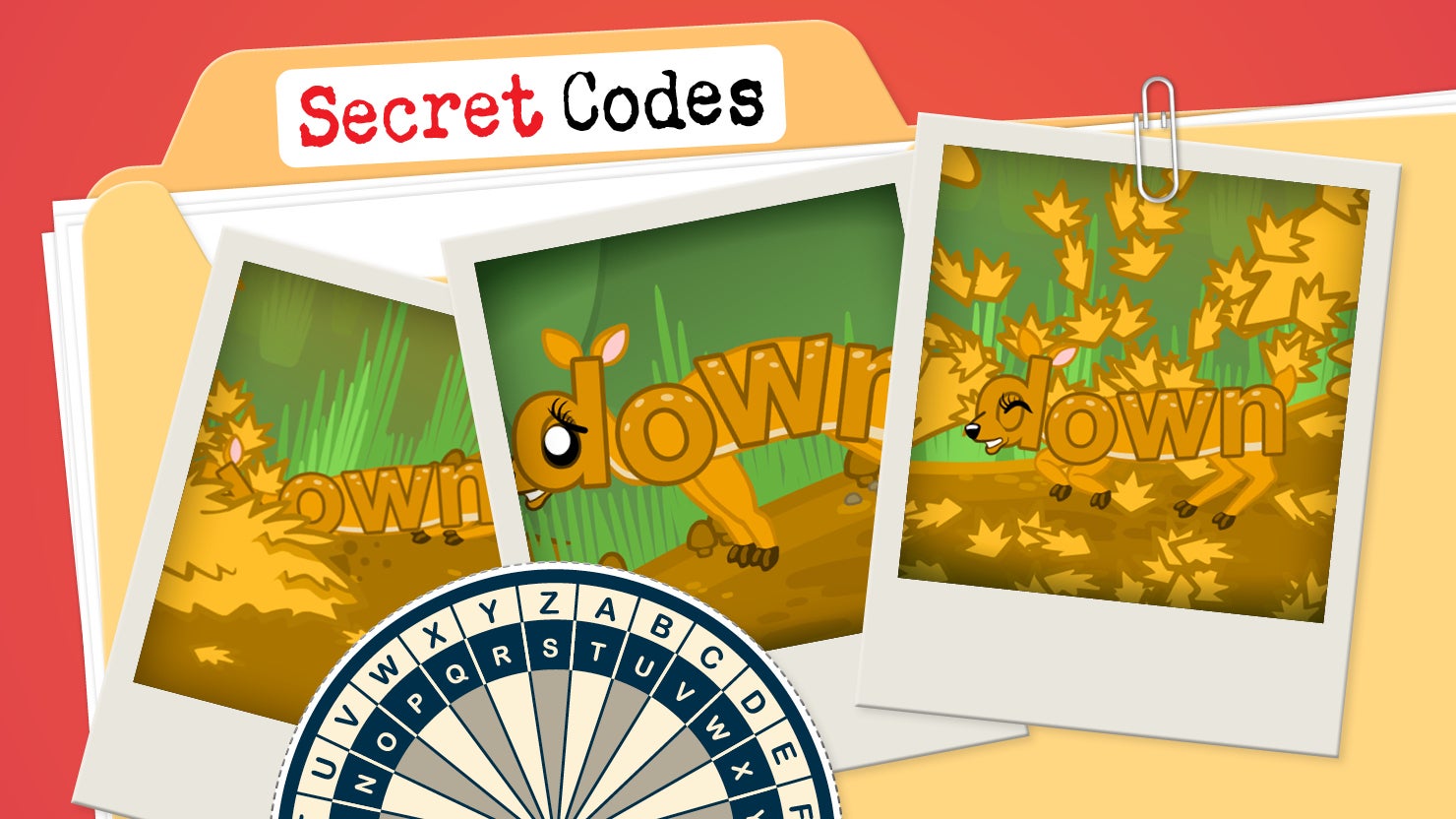 Kids Club | Secret Codes "down"
