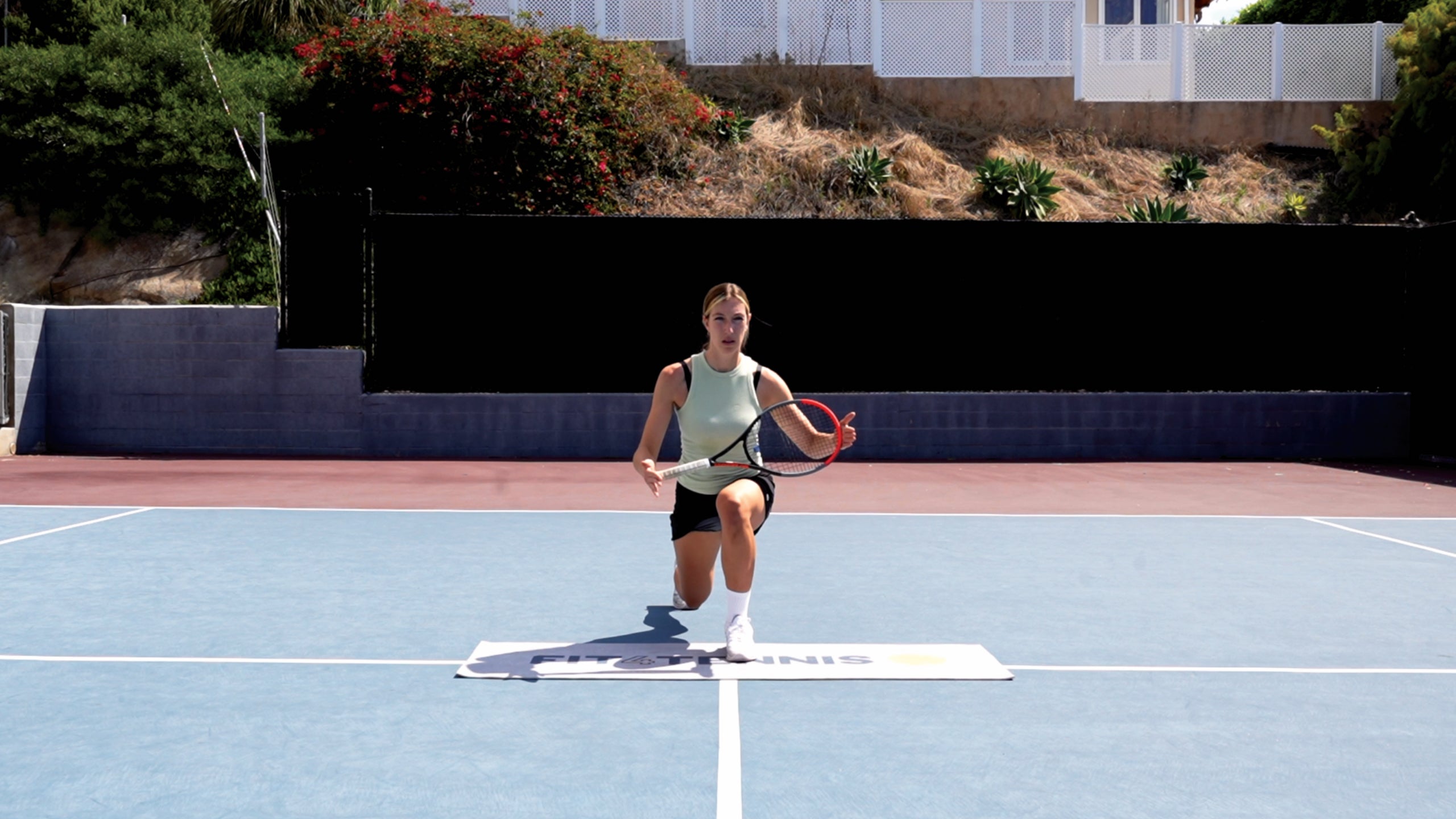 Fit4Tennis 30-Day Beginner Leg Workout Program with Coach Saska