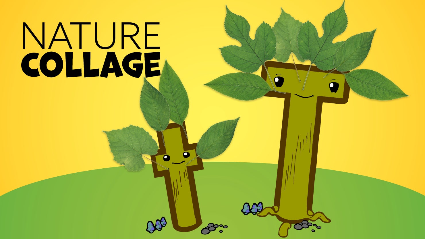 Kids Club | Nature Collage | Meet the Letters "T" & "t"