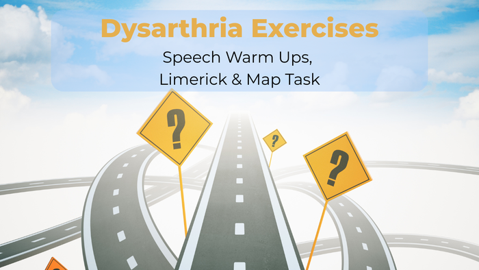 Speech Therapy at Home for Adults | Dysarthria Clarity Workout | Tongue ...