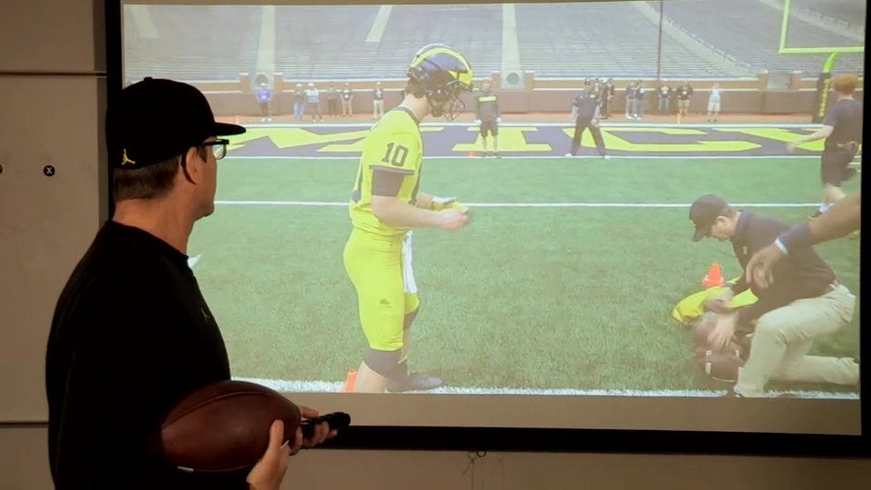 Michigan Football Series: Quarterback Technique & Drills