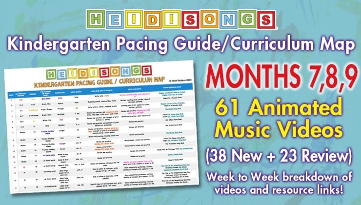 Kindergarten Pacing Calendar