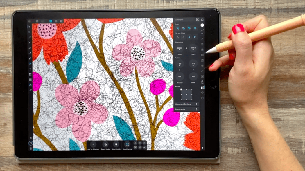 Design a Pattern Collection on Your iPad