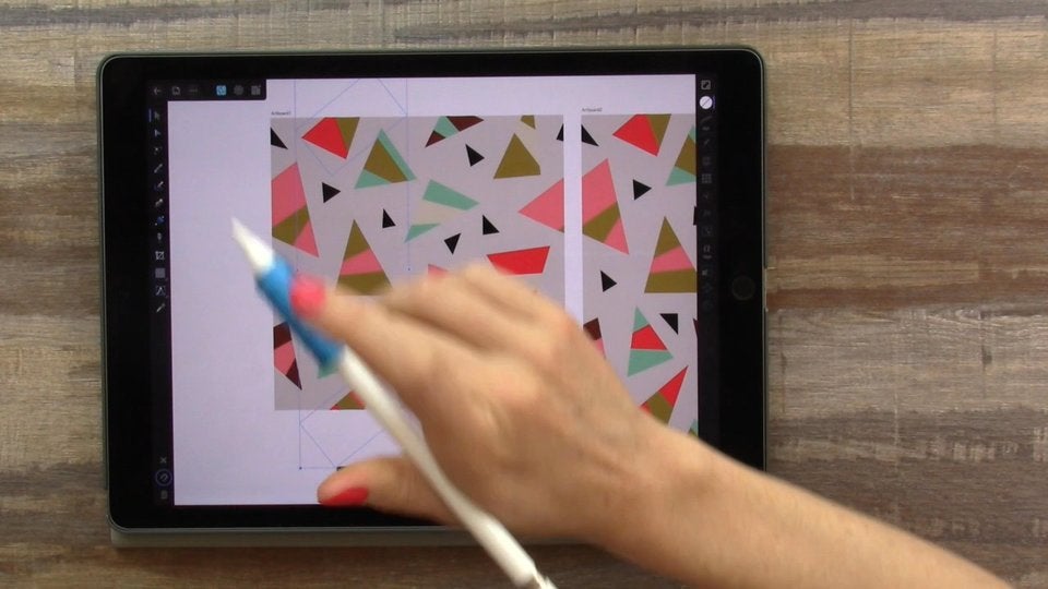 iPad Surface Design in Affinity