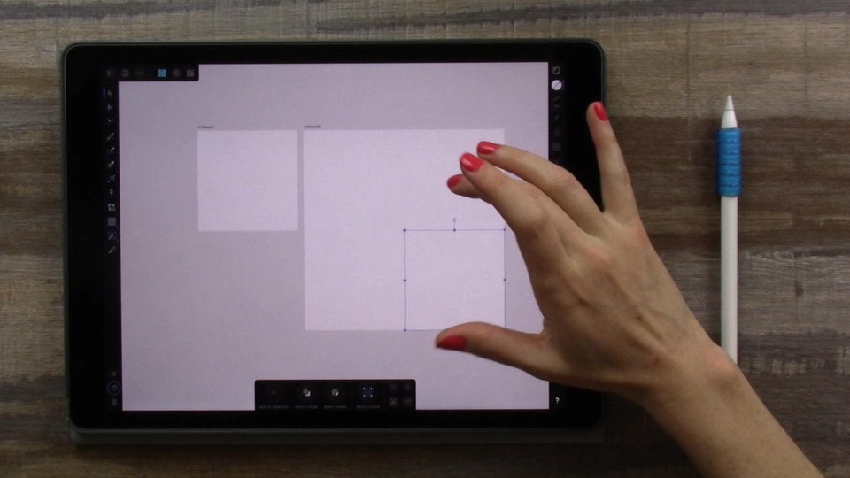 iPad Surface Design in Affinity