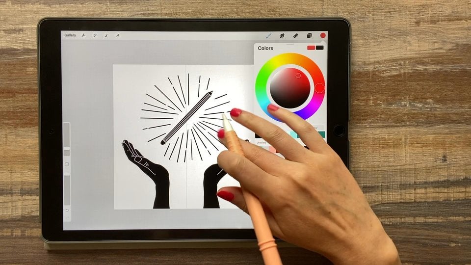Limited Color Pallete Illustrat